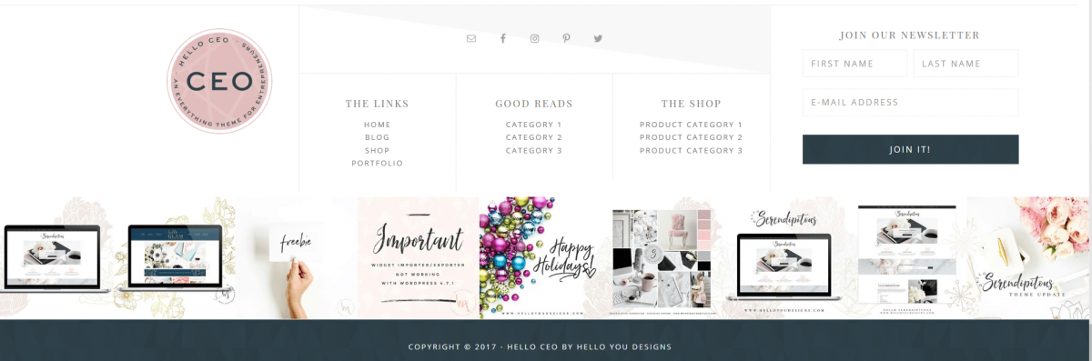 Hello CEO - 3rd Party Genesis Framework Theme | WPOutcast