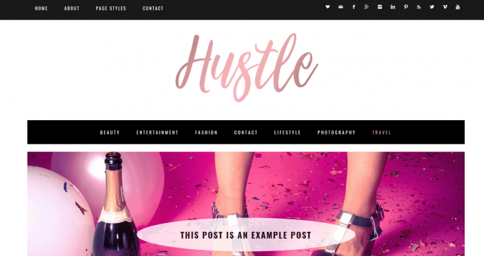 Hustle - 3rd Party Genesis Framework Theme | WPOutcast
