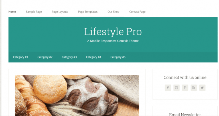 LifeStyle Pro - StudioPress Sites Theme | WPOutcast